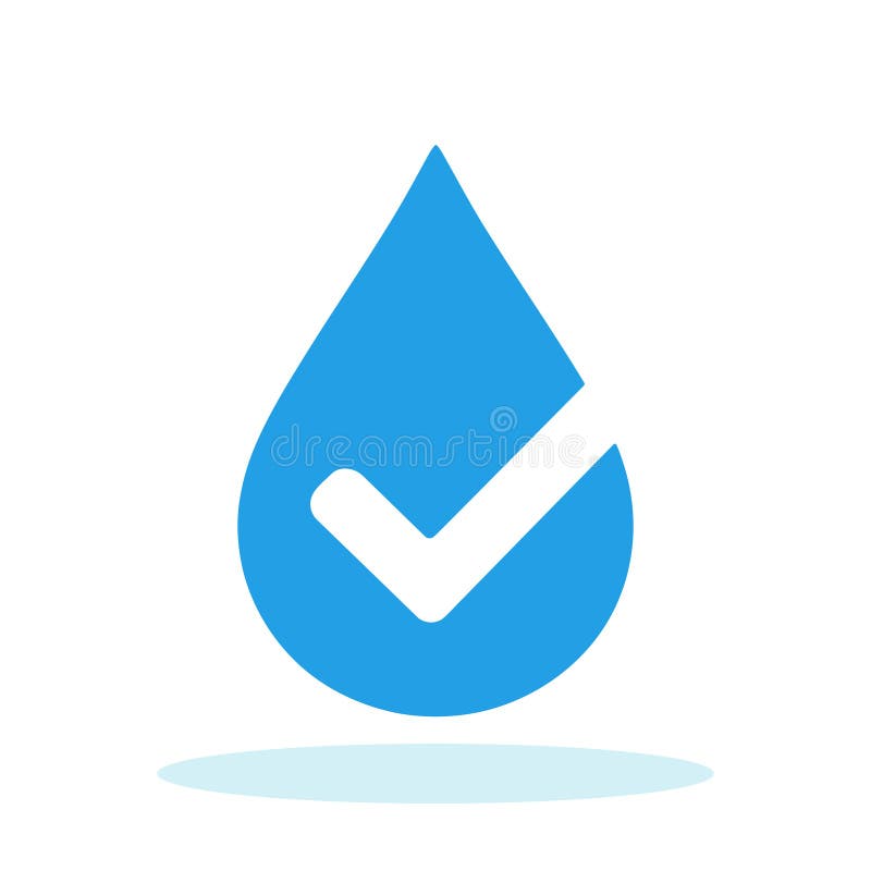 Checkmark Water Icon Stock Illustrations – 500 Checkmark Water Icon ...