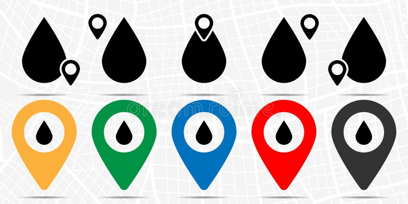 Map Location Flat Color Icons Stock Illustrations – 6,662 Map Location ...