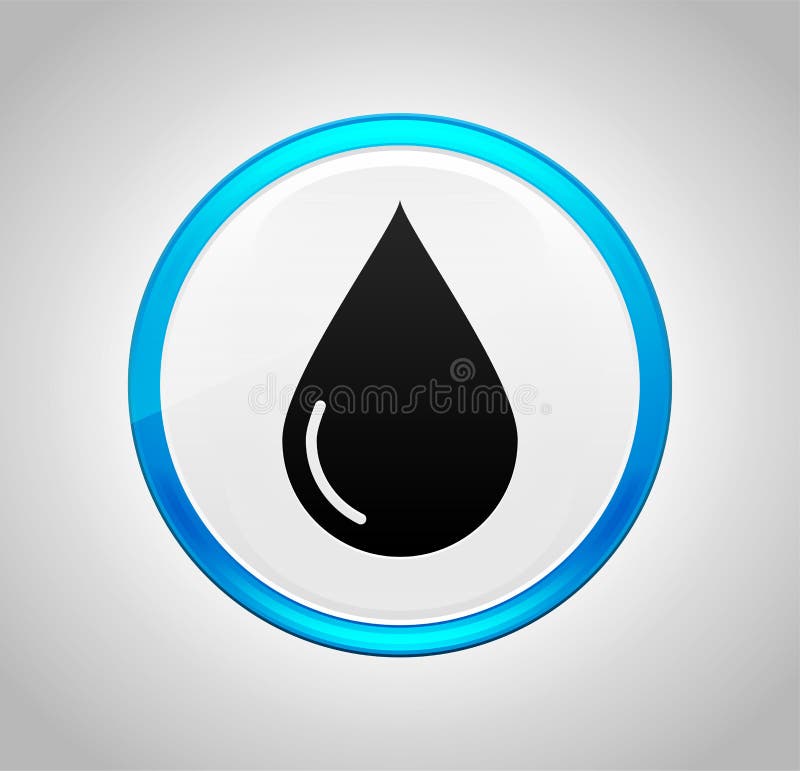 Water Drop Icon Flat Exclusive Button Set Stock Vector - Illustration ...