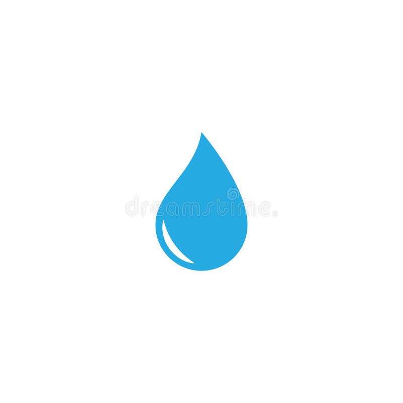 Water drop icon vector stock vector. Illustration of vector - 367012652