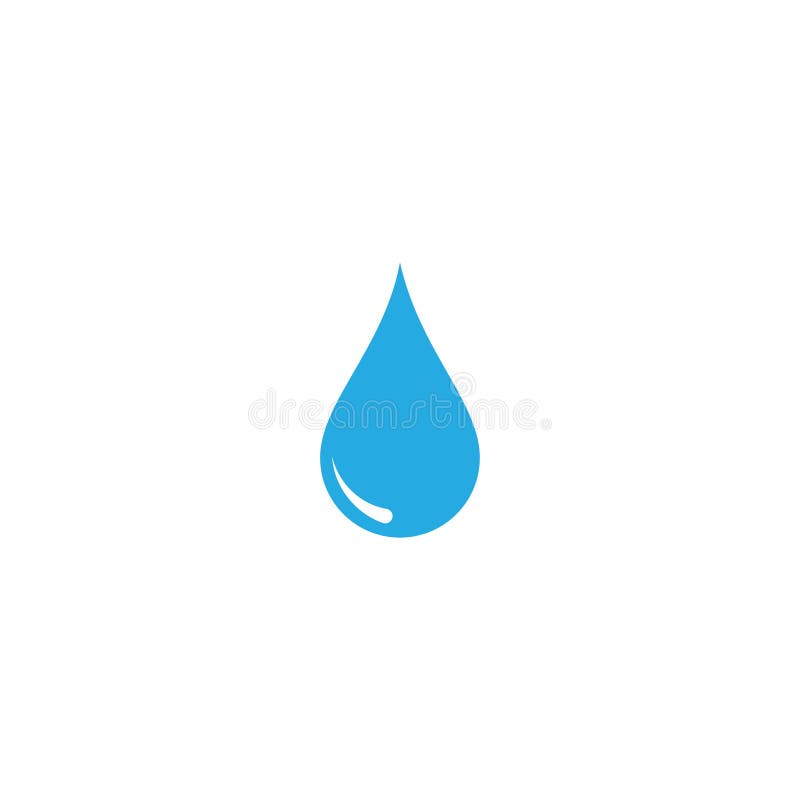 Water drop icon vector stock illustration. Illustration of wave - 367012657