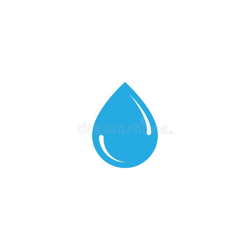 Water drop icon vector stock illustration. Illustration of icon - 367012663