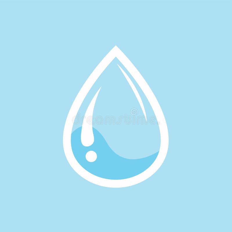 Water Drop Icon Vector Element Design Template Stock Vector ...