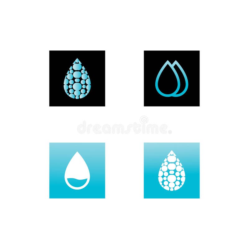 Water drop icon stock vector. Illustration of thirsty - 193540895