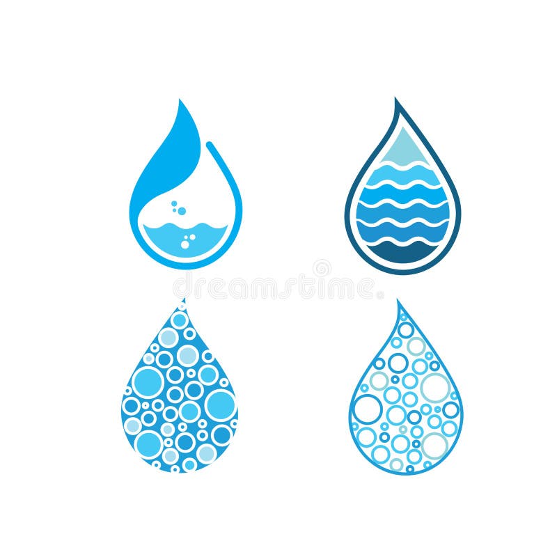 Water Drop Icon Vector Illustration Design Stock Vector - Illustration ...