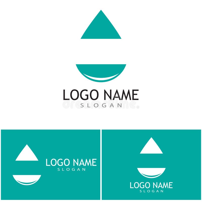 Water Drop Illustration Logo Vector Design Stock Vector - Illustration ...