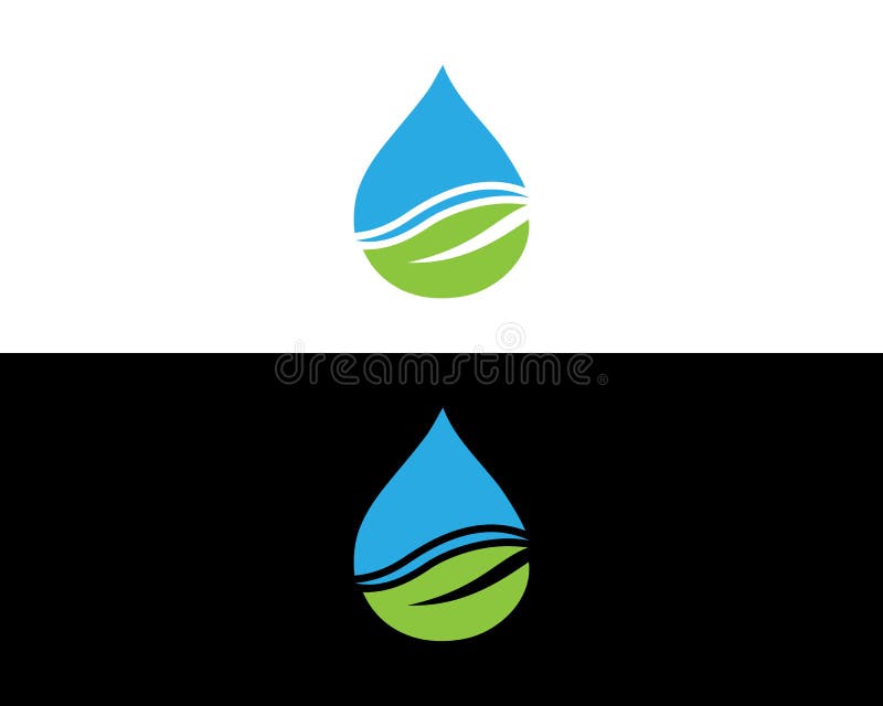 Water Drop Logo Design stock vector. Illustration of water - 267921337