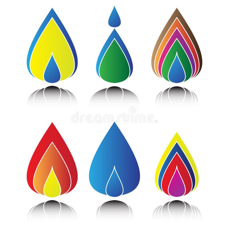 Water drop logo stock vector. Illustration of blue, water - 88106190