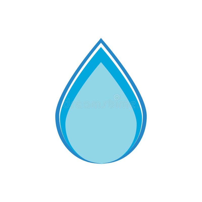Water drop Logo Template stock vector. Illustration of raindrop - 336285273