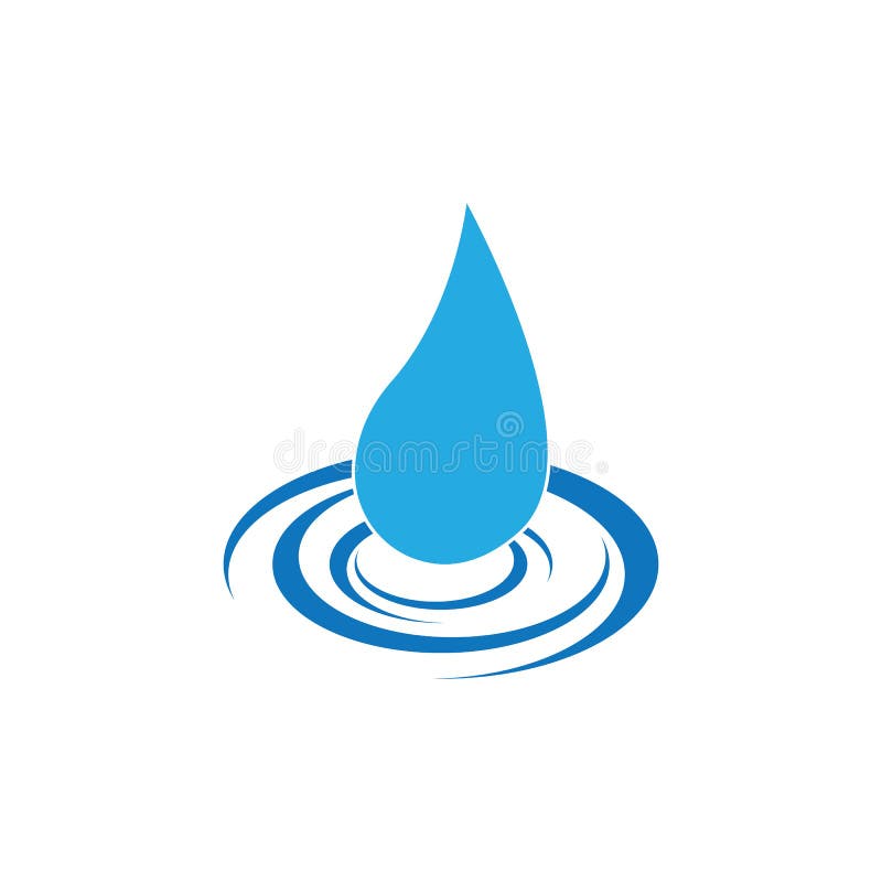 Water Drop Logo Template Vector Illustration Stock Vector ...