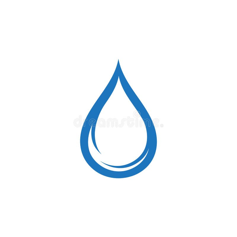 Water Drop Logo Template Vector Illustration Stock Vector ...