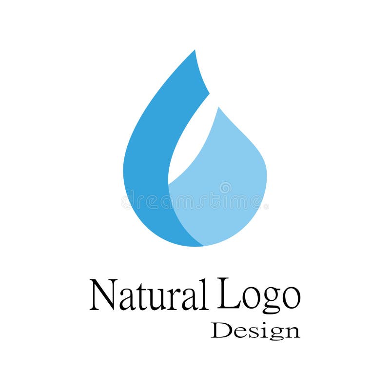 Water Drop Logo Template Vector Illustration Design Stock Vector ...