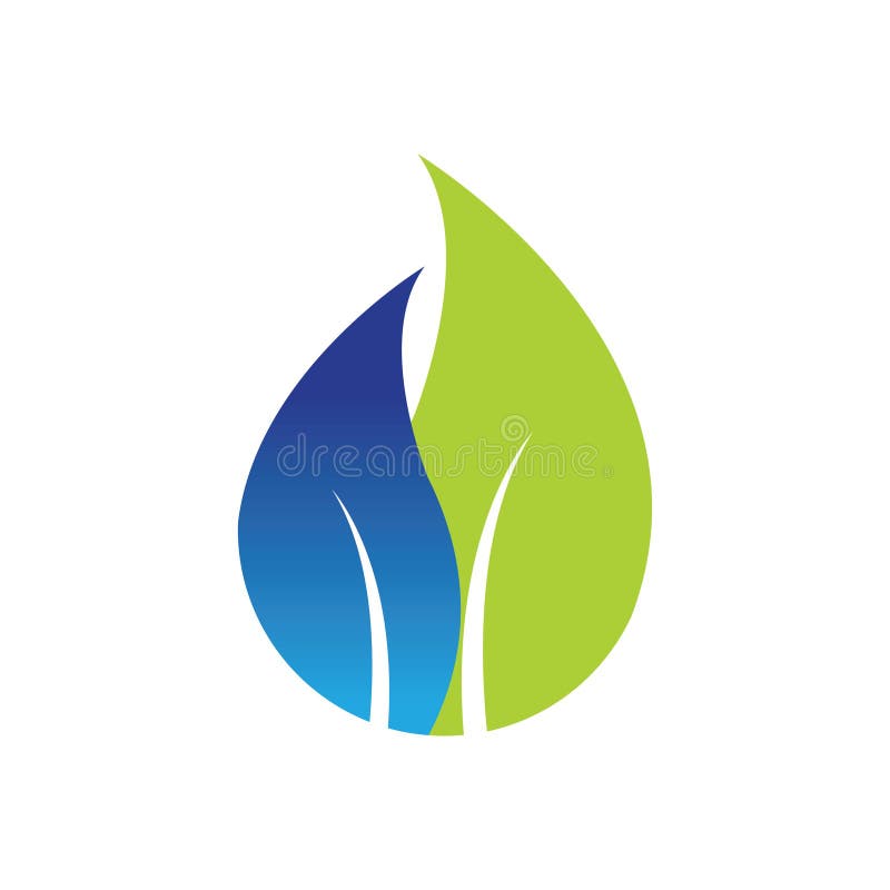 Water Drop Logo Template Vector Stock Vector - Illustration of unity ...