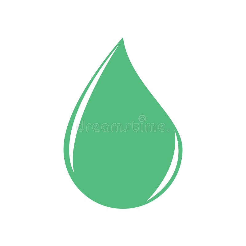 Water Drop Logo Template Vector Stock Vector - Illustration of liquid ...
