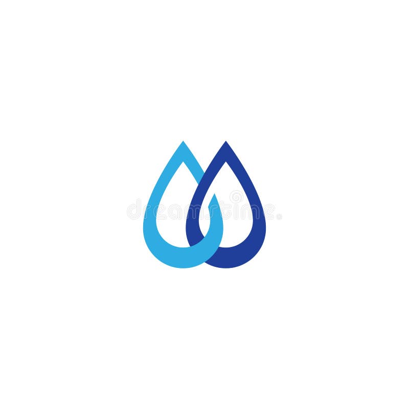 Water drop Logo stock vector. Illustration of nature - 174253468