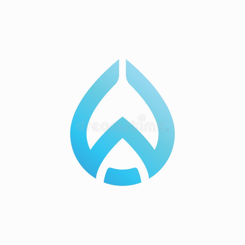 Water Drop Logo Vector Icon Stock Vector - Illustration of graphic ...