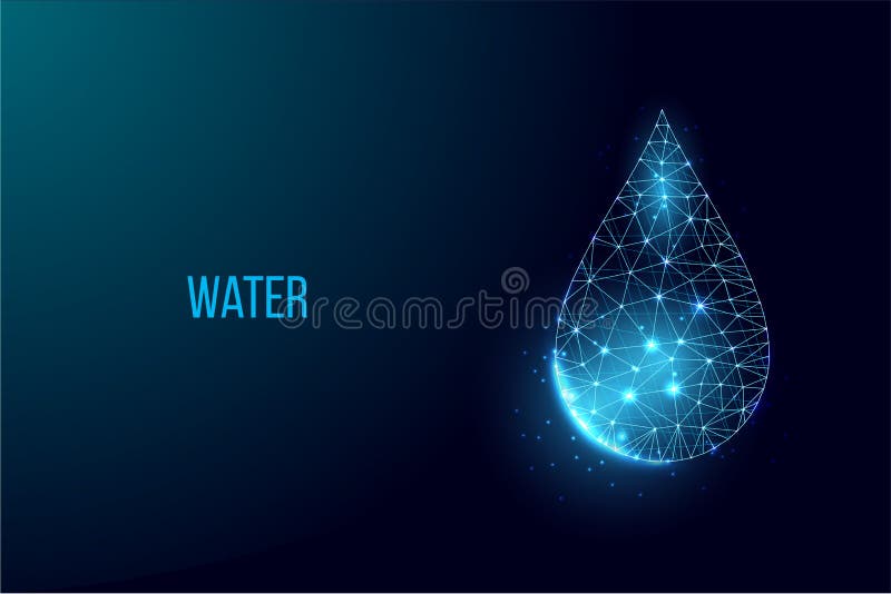 Water Drop Wireframe Stock Illustrations – 446 Water Drop Wireframe ...