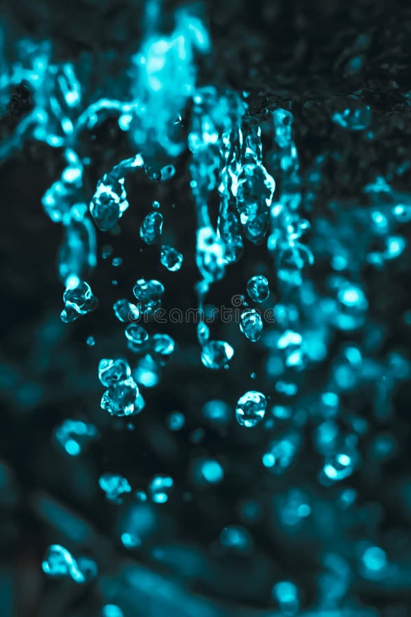Water Drop Nature Splash Colorful Stock Photo - Image of drop, splash ...