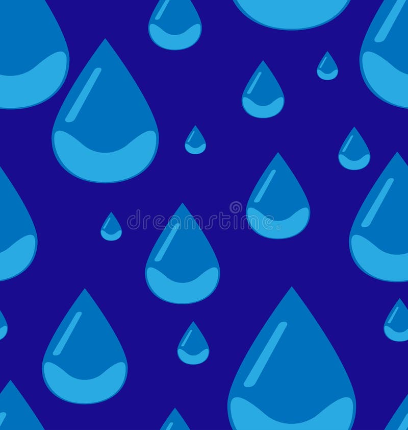 Water drop pattern stock vector. Illustration of pattern - 74110306