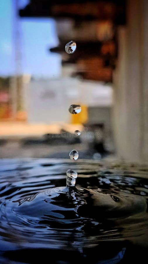 Water Drop Picture with Many Water Drops Stock Image - Image of drops ...