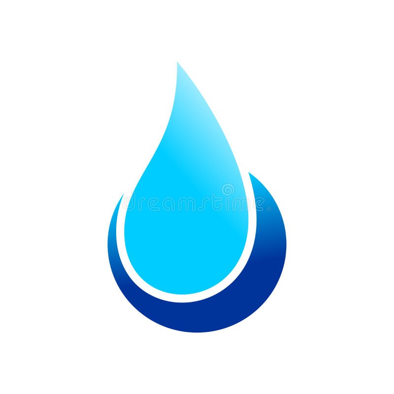 Water Drop Point Symbol Design Stock Vector - Illustration of liquid ...