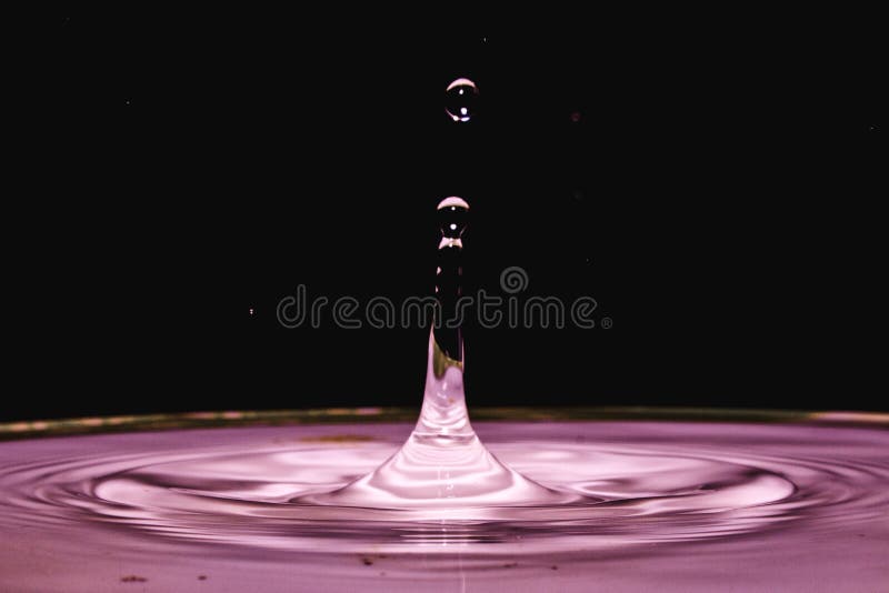 Water, Drop, Purple, Liquid Stock Image - Image of drop, water: 113069239