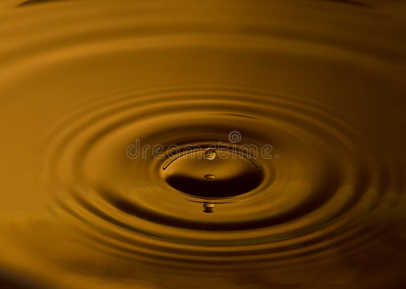 Water drop with ripples stock image. Image of pool, circular - 21697831