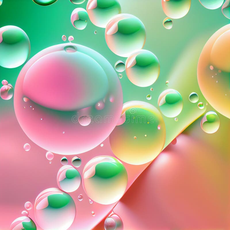 Water Drop Soft Color Abstract Wallpaper Stock Illustration ...