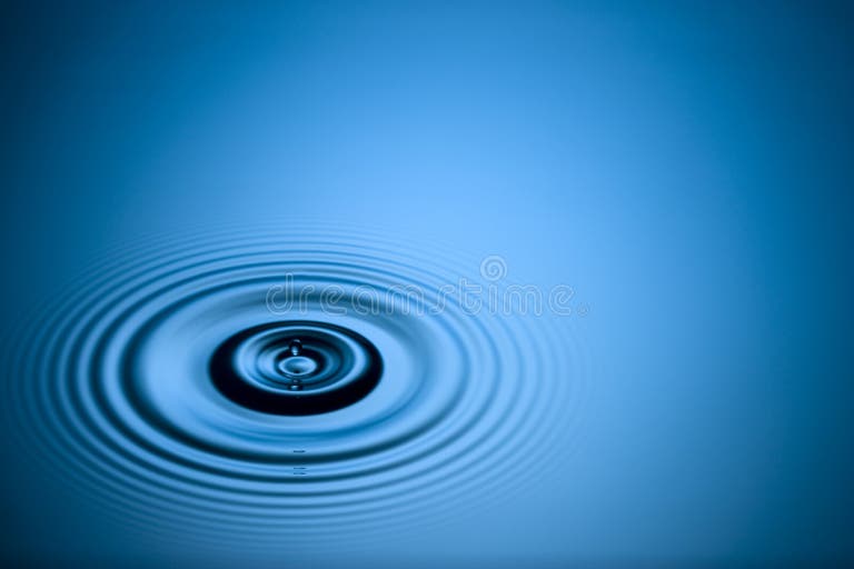 Water Drop Ripples Ripple Background Stock Photo - Image of peaceful ...