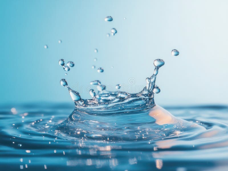 Water Drop Splash stock photo. Image of liquid, science - 360121230