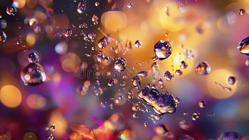 Water Drop Splash, Close Up of Water Drops, Water Background, Water ...