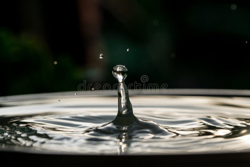 Water Drop Splash color stock photo. Image of blue, circle - 152299888