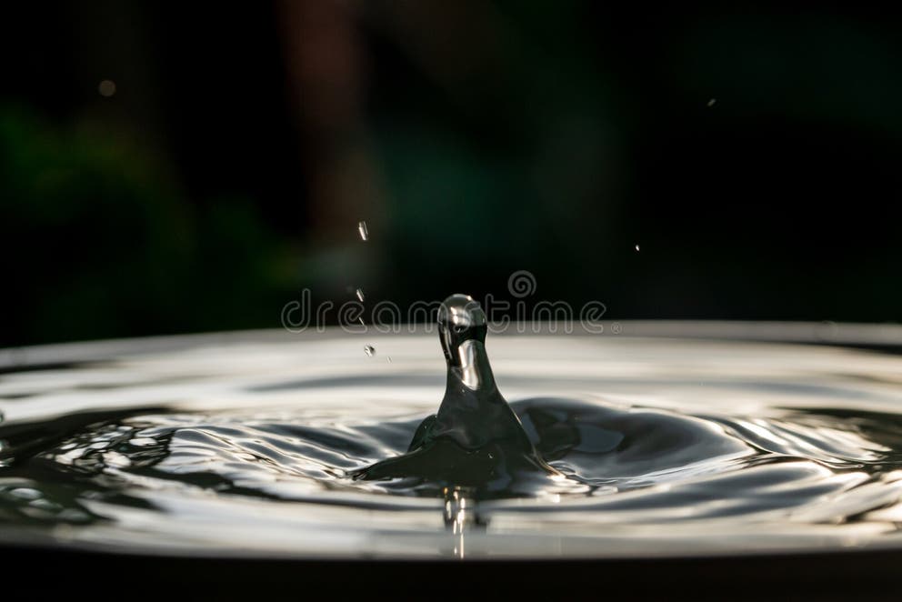 Water Drop Splash color stock image. Image of health - 152301727