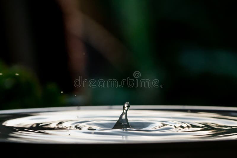 Water Drop Splash color stock image. Image of circular - 152302205