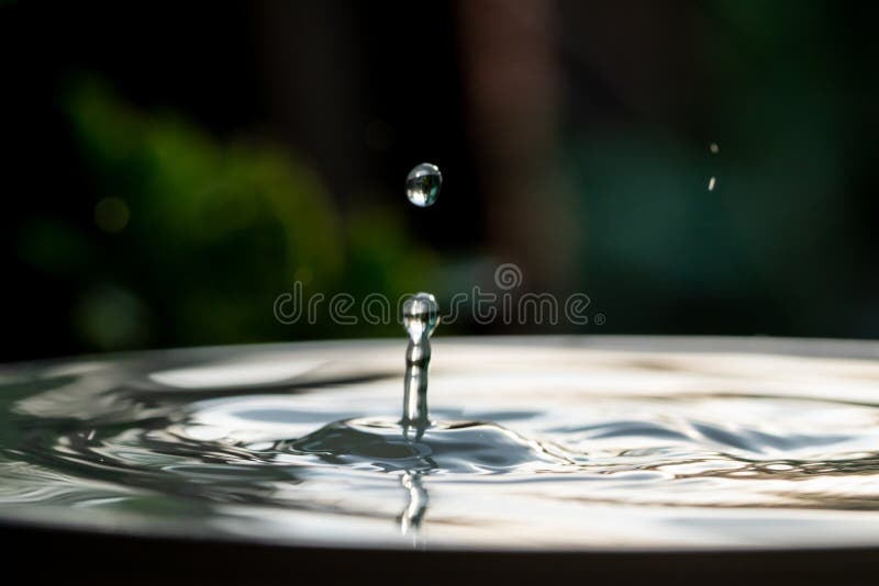 Water Drop Splash color stock image. Image of health - 152327373