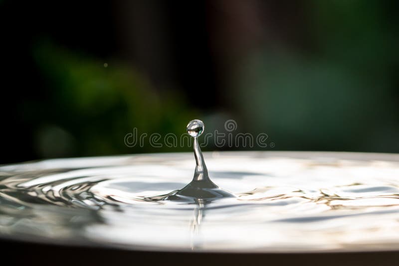 Water Drop Splash color stock photo. Image of clean - 152335804