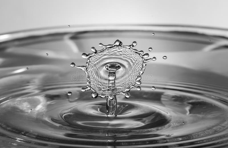 Water drop splash impact stock photo. Image of cool - 141537870