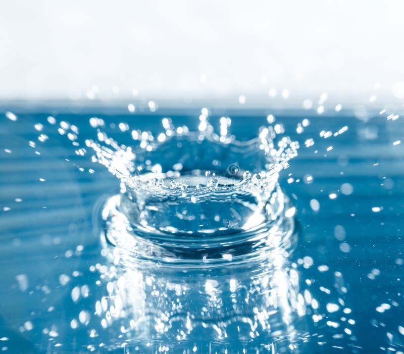 Water drop splash stock photo. Image of bath, closeup - 126399524