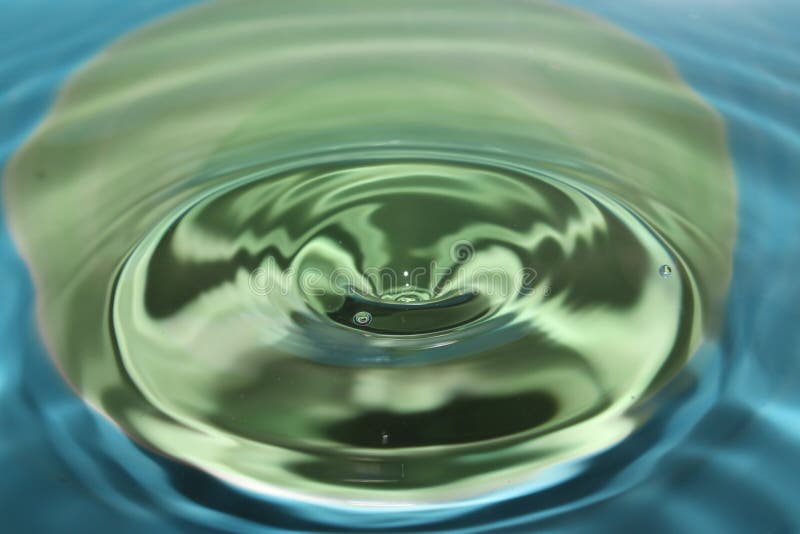 Water Drop Splashes in the Water Stock Photo - Image of transparent ...