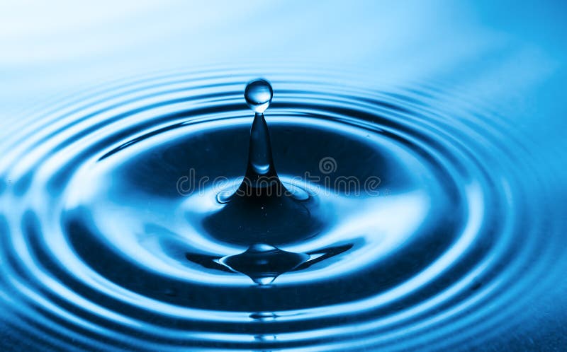 Water drop in sunlight. stock image. Image of nature - 79175855