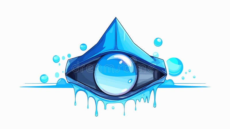 Water Drop and Technology stock vector. Illustration of resources ...