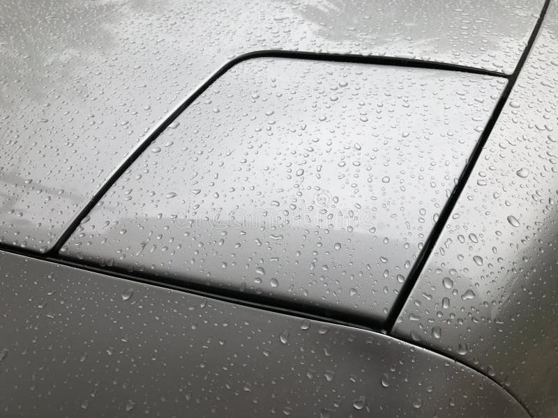 Water drop on top roof stock photo. Image of square, roof - 90027390