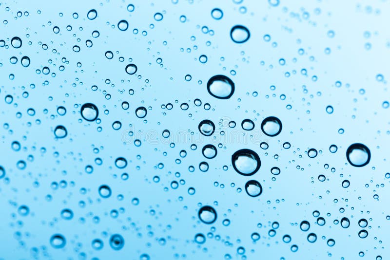 Water Drop Under Water on Background. Stock Photo - Image of droplets ...