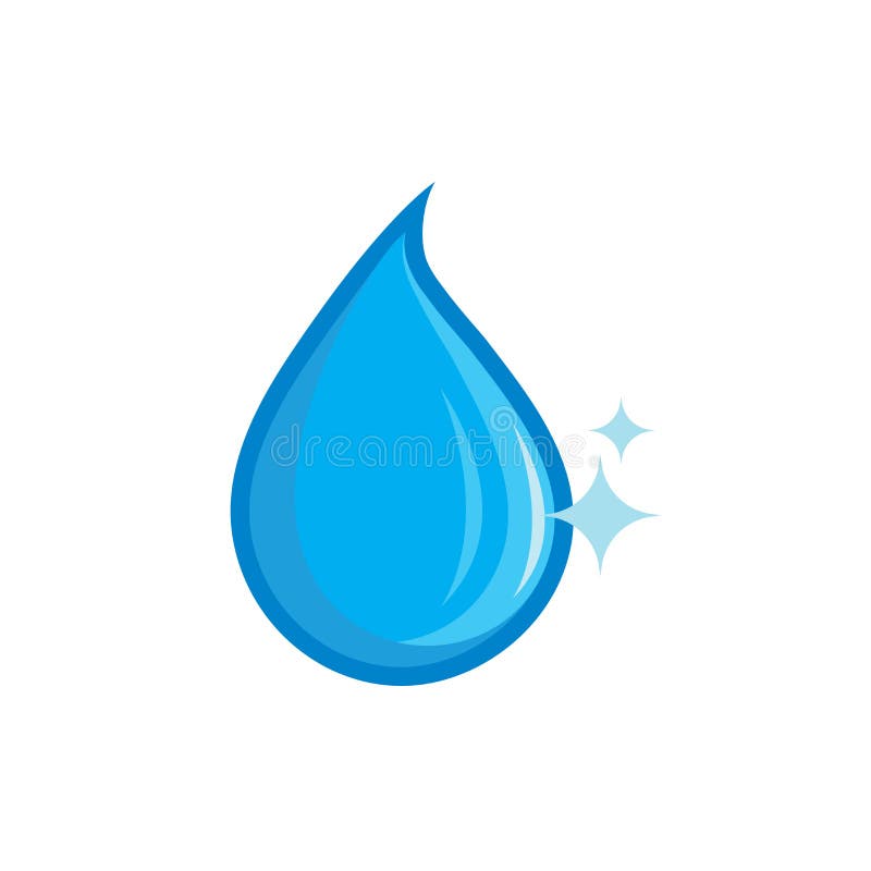 Water Drop Vector Icon Element Concept Design Stock Vector ...