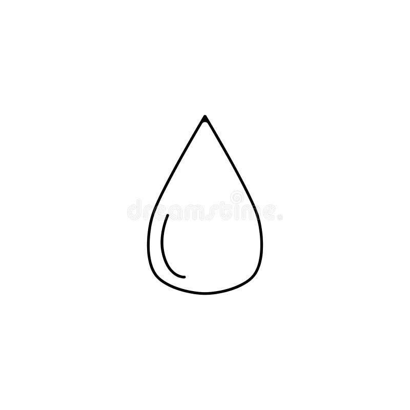 Waterdrop Outline Stock Illustrations – 465 Waterdrop Outline Stock ...