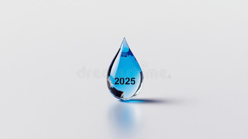 Water Drop 2025 Vision Future Water Sustainability Conservation ...