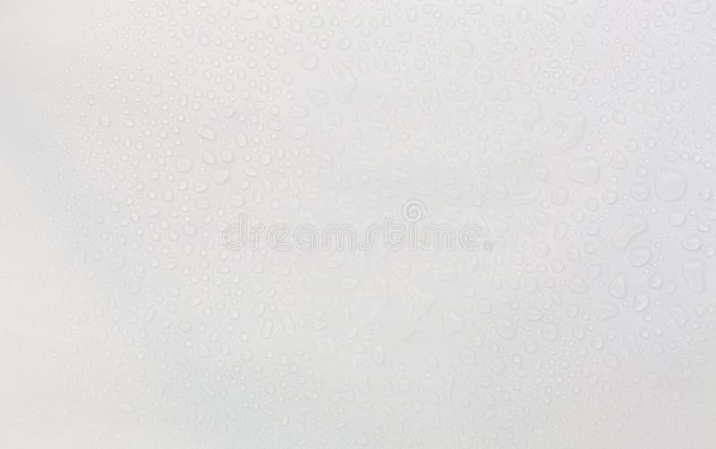Water Drop on White Background. Stock Photo - Image of refreshing ...