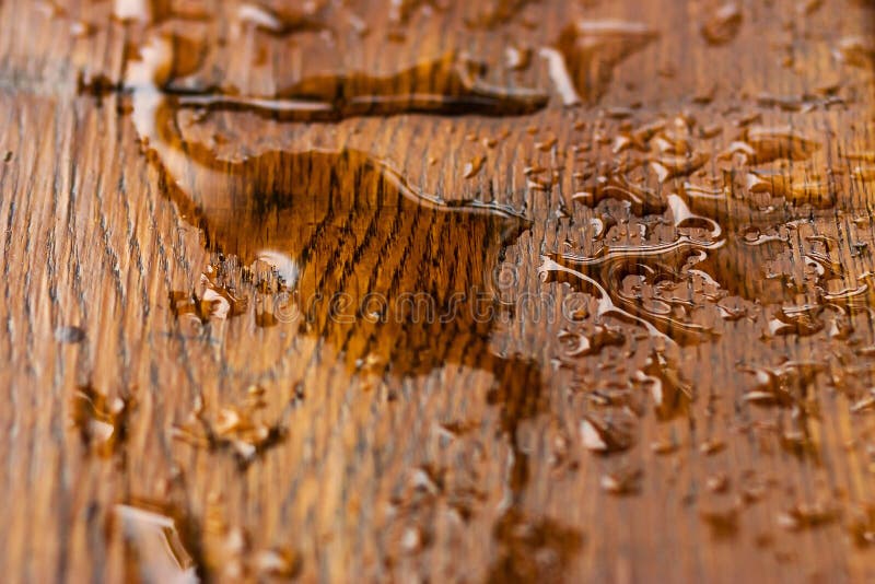 Water drop on wood stock image. Image of frame, raindrop - 29228487