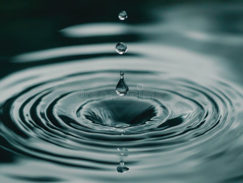Water Droplet Falling stock photo. Image of aquatic - 374179214