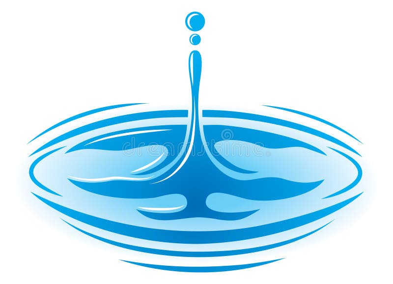 Water Ripple Vector Clip Art